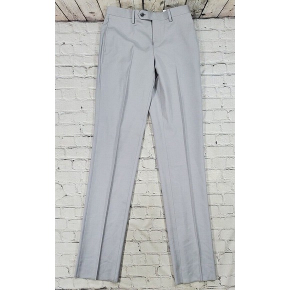 Paul Fredrick | Pants | Paul Frederick Dres Slacks Pants 0 Wool Gray ...